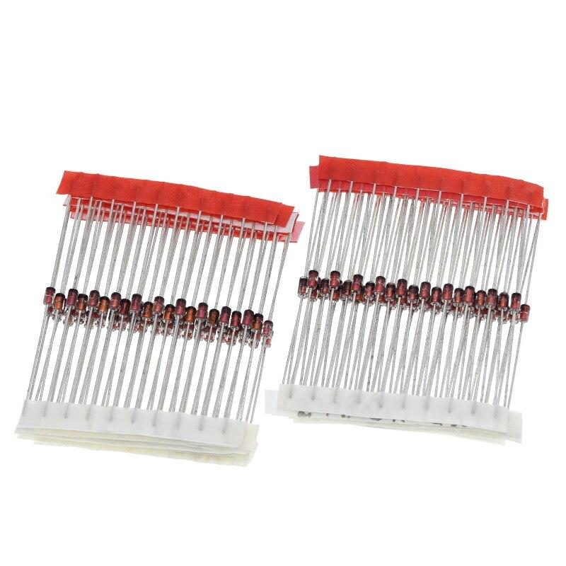 140PCS 14values*10pcs=140pcs 1W Zener diode kit DO-41 3.3V-30V component diy kit - ASK Electronics