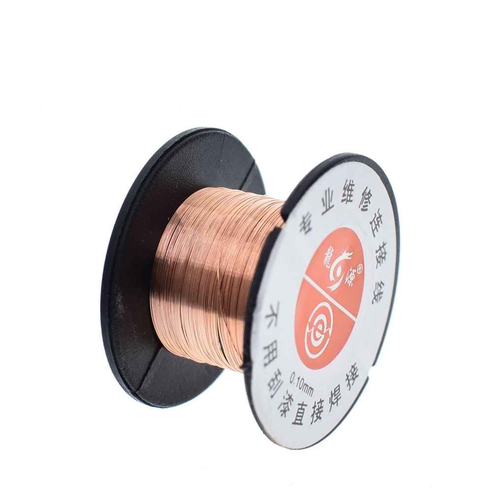 1PCS 0.1mm PCB Link Wire Copper Soldering Wire Maintenance Jump Line ...