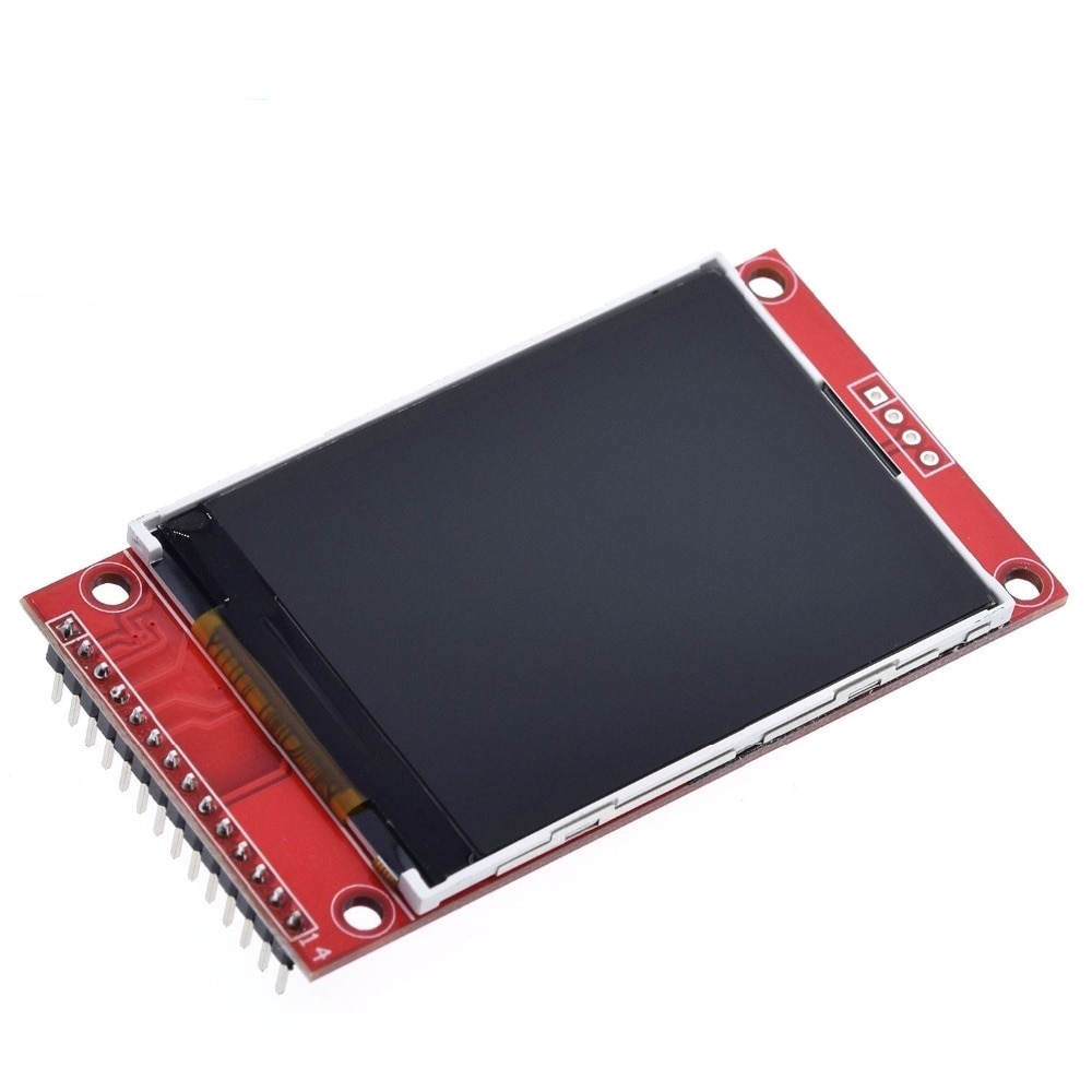 2.4" 2.4 inch 240x320 SPI TFT LCD Serial Port Module 5V/3.3V PCB Adapter Micro SD Card ILI9341 ...