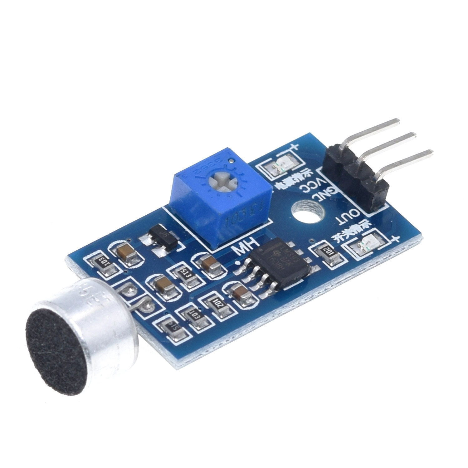 ky - 037 3pin Voice Sound Detection Sensor Module Intelligent Smart ...