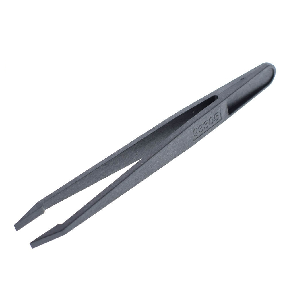 6pcs Anti-static Electronic Tweezers Kit ESD Plastic Forceps PCB Repair ...