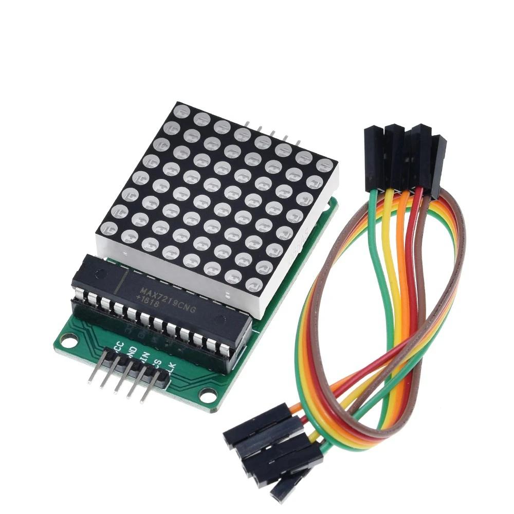 8x8 88 Max7219 Dot Led Matrix Module Mcu Led Display Control Module For Arduino 5v Interface