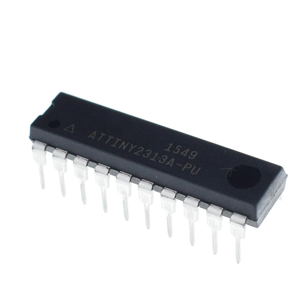ATTINY2313A-PU ATTINY2313 DIP20 MCU 8-bit ATtiny AVR RISC 2KB Flash 2.5V/3.3V/5V 20-Pin DIP new ...
