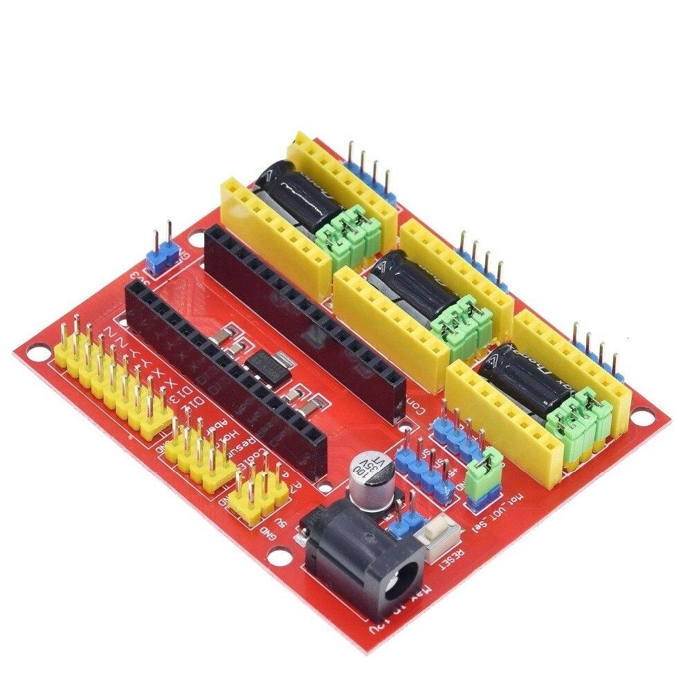 CNC Shield V4 Engraving Machine / 3D Printer / A4988 Driver Expansion Board for arduino Diy Kit ...