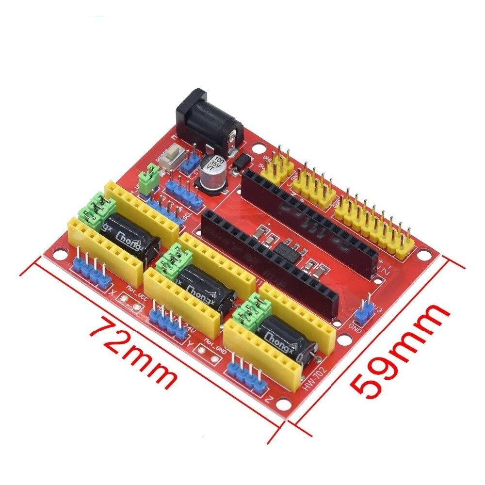 CNC Shield V4 Engraving Machine / 3D Printer / A4988 Driver Expansion Board for arduino Diy Kit ...