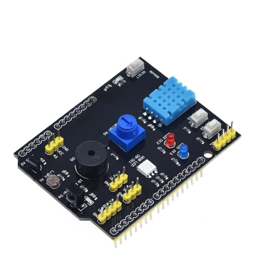 DHT11 LM35 Temperature Humidity Sensor Multifunction Expansion Board ...