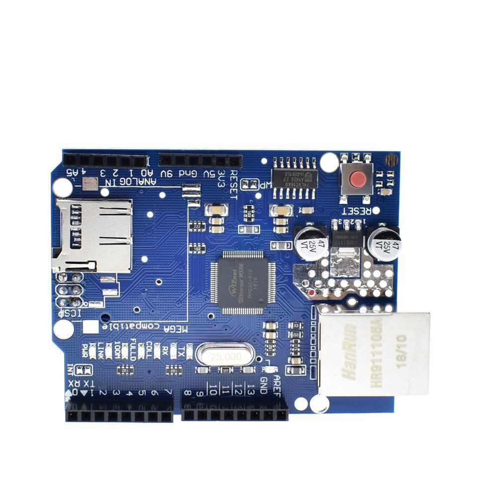 Ethernet Shield For Arduino - W5100 - ASK Electronics
