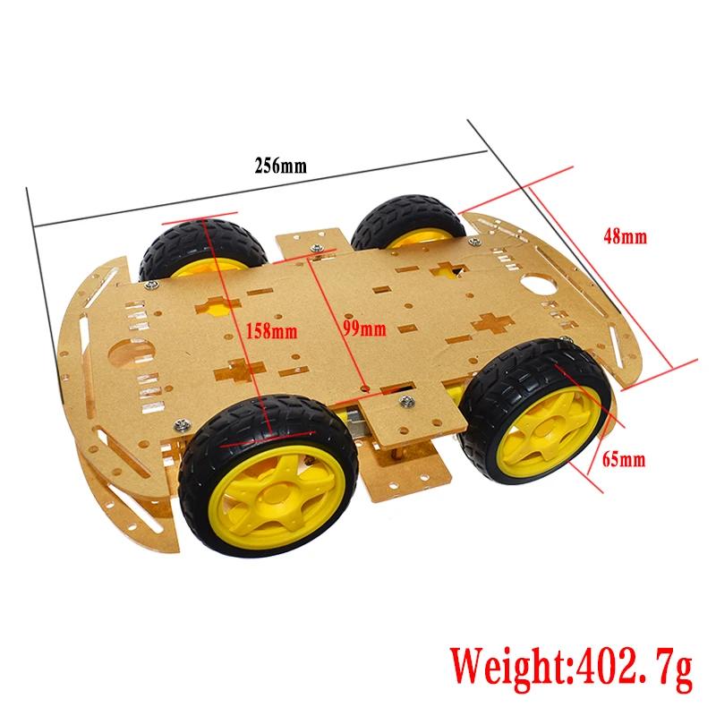 Smart Robot Car Chassis Multi-Functional 4WD Robotics Learning Kit ...