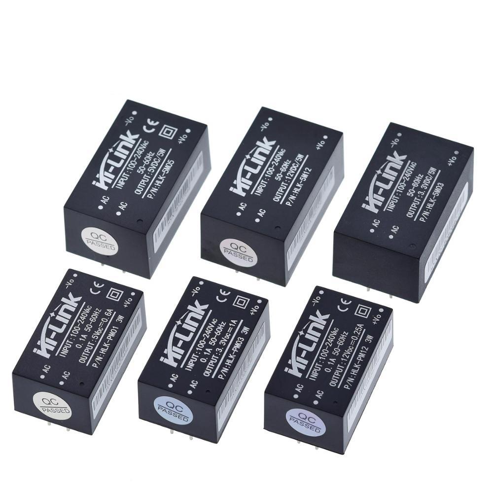 HLK-PM01 HLK-PM03 HLK-PM12 AC-DC 220V to 5V/3.3V/12V mini power supply ...
