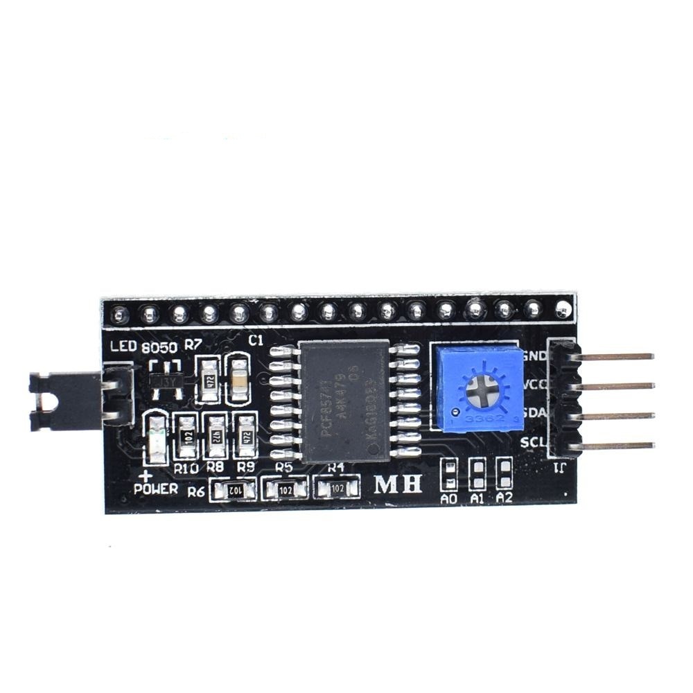 IIC/I2C / Interface LCD1602 2004 LCD Adapter Plate for Arduino - ASK Electronics