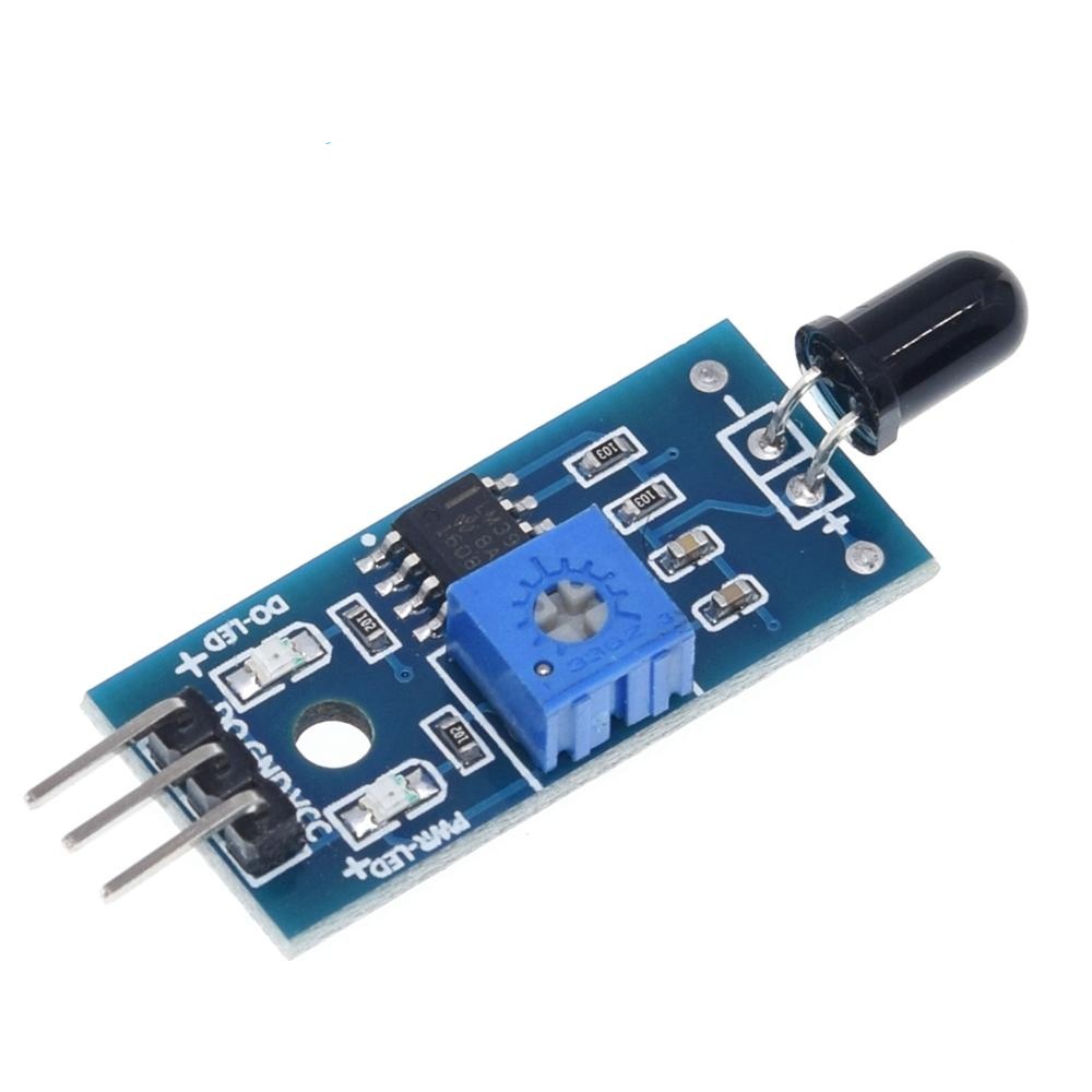 IR Infrared 3 Wire Flame Detection Sensor Module IR Flame Sensor Module ...