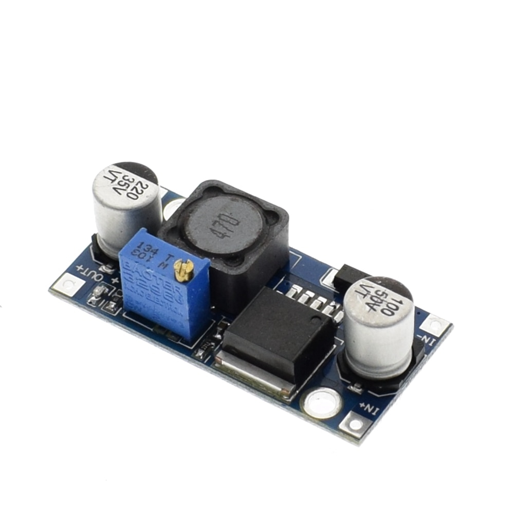 LM2596 power supply module DC / DC BUCK 3A adjustable buck module regulator ultra LM2596S 24V ...