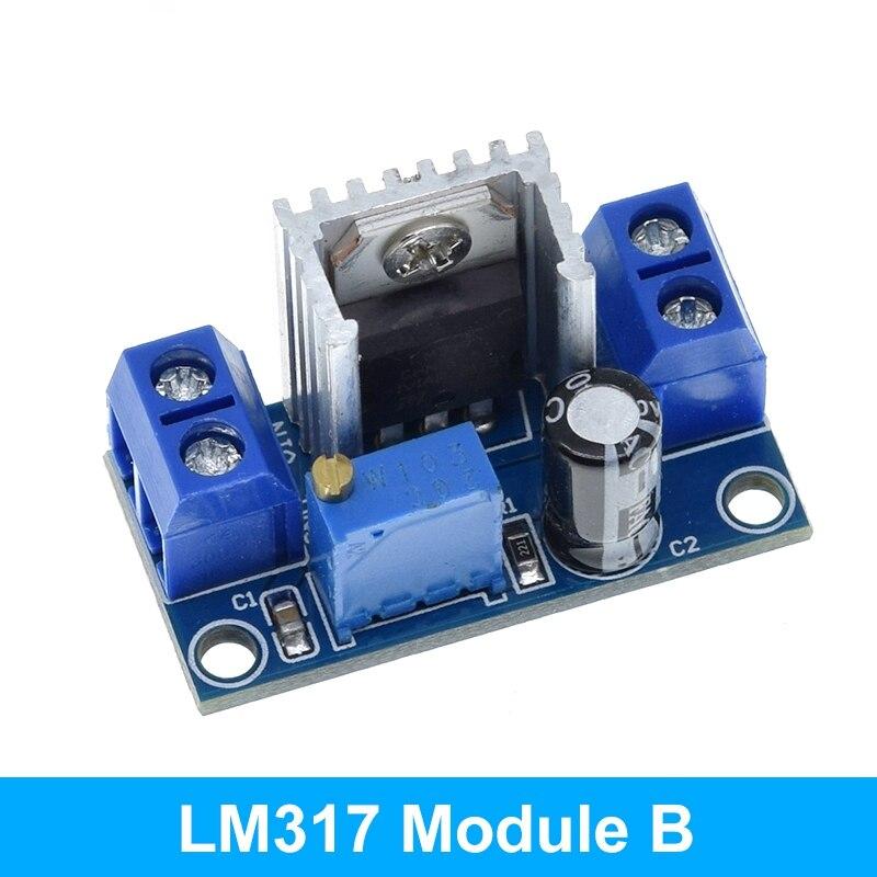 LM317T DC-DC Adjustable Converter Buck Step Down Circuit Board Module Linear Regulator Power ...