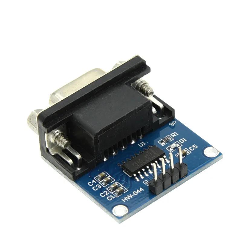MAX3232 RS232 to TTL Serial Port Converter Module Female DB9 Connector MAX232 Flashing Board For ...