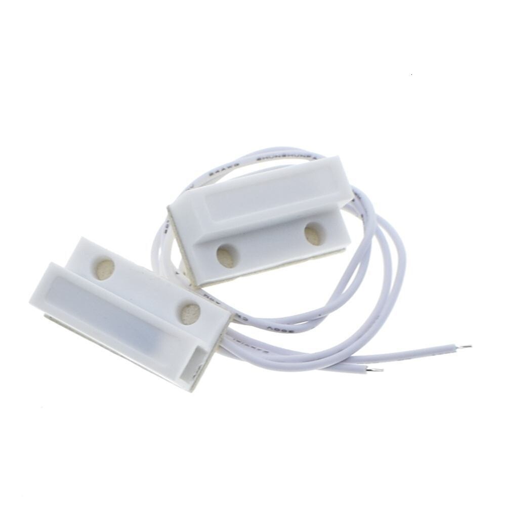 MC-38 MC38 Wired Door Window Sensor 30mm Wire Lengthen Randomly Magnetic Switch Home Alarm ...