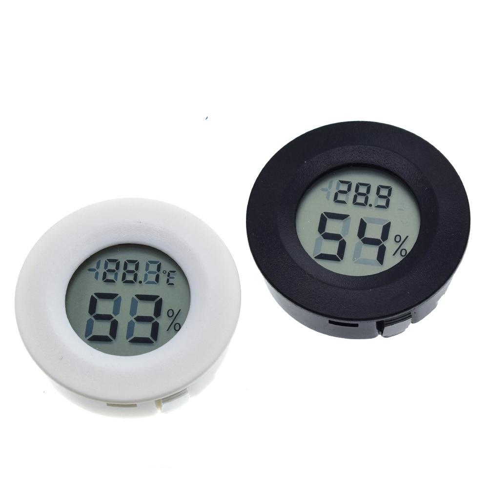 Mini LCD Digital Thermometer Hygrometer Fridge Freezer Temperature ...