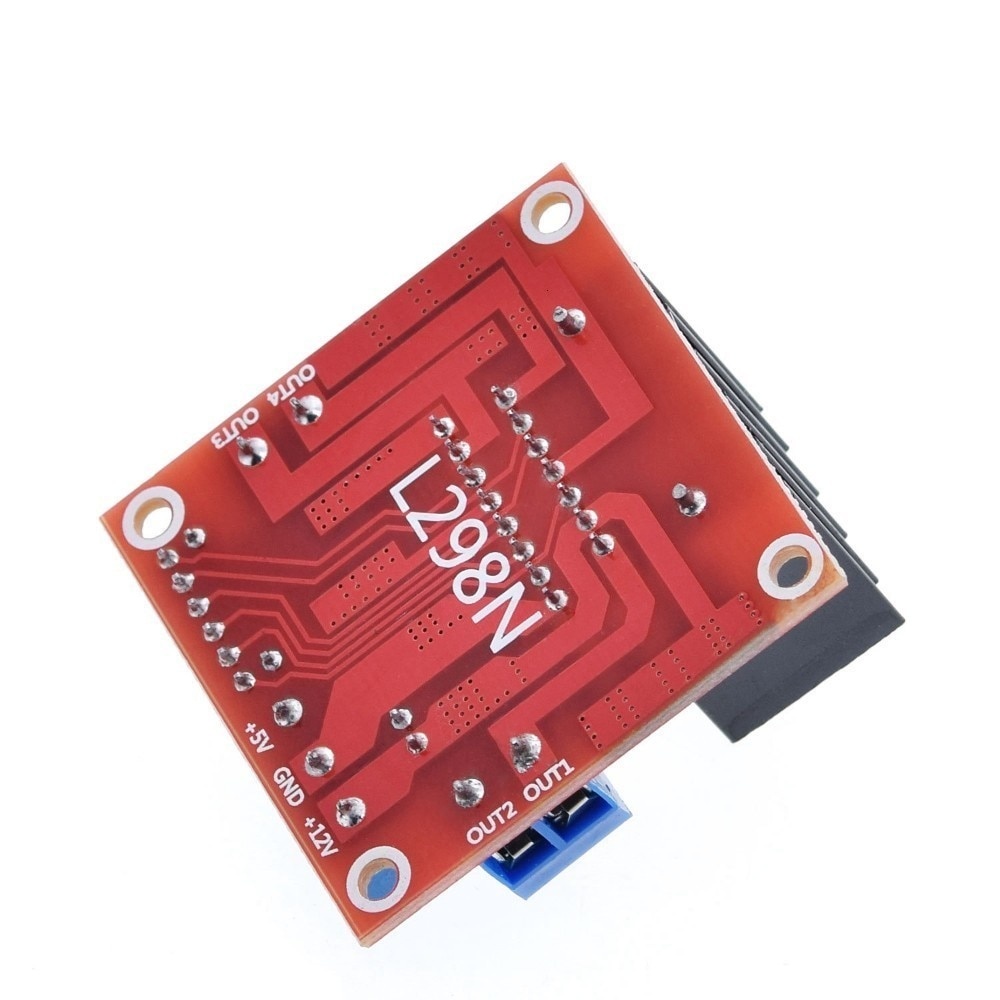 New Dual H Bridge DC Stepper Motor Drive Controller Board Module L298N for Arduino smart car ...