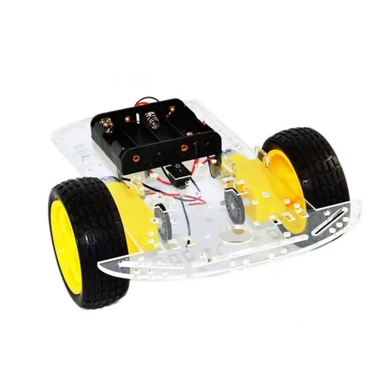 New Motor Smart Robot Car Chassis Kit Speed Encoder Battery Box 2WD For ...