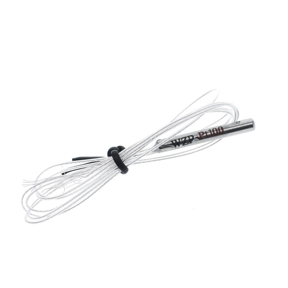 PT100 Platinum Resister Temperature Sensor Waterproof Temp Probe -20 ...