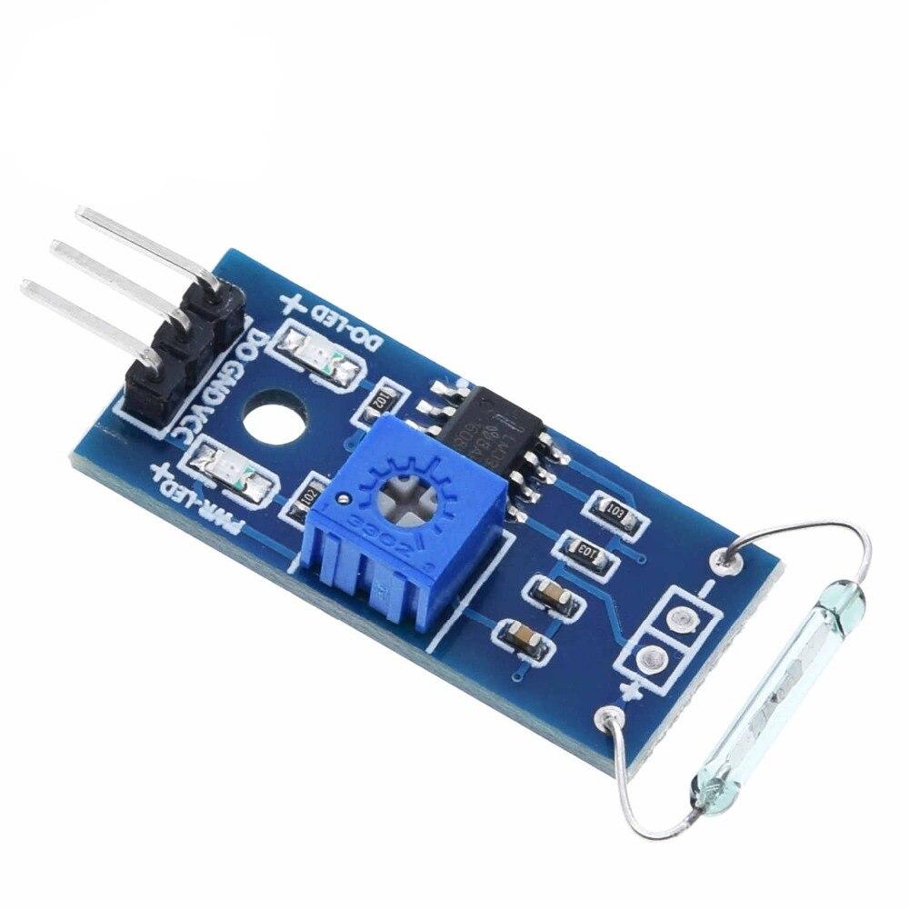 Reed Sensor Module Magnetron Module Reed Switch Magnetic Switch for arduino Diy Kit - ASK ...