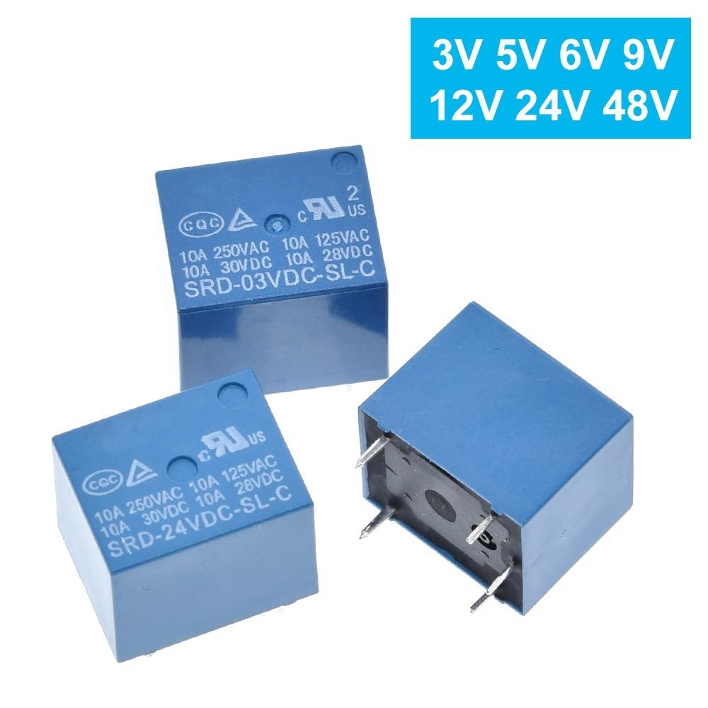 Relays SRD-03VDC-SL-C SRD-05VDC-SL-C SRD-06VDC-SL-C SRD-09VDC-SL-C SRD ...