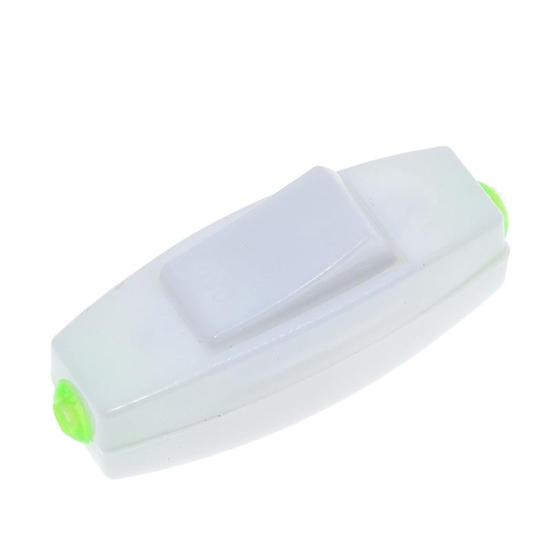 Rocker Switch AC 110V 220V 6A ON/OFF Table Lamp Desk Light Cord Control ...
