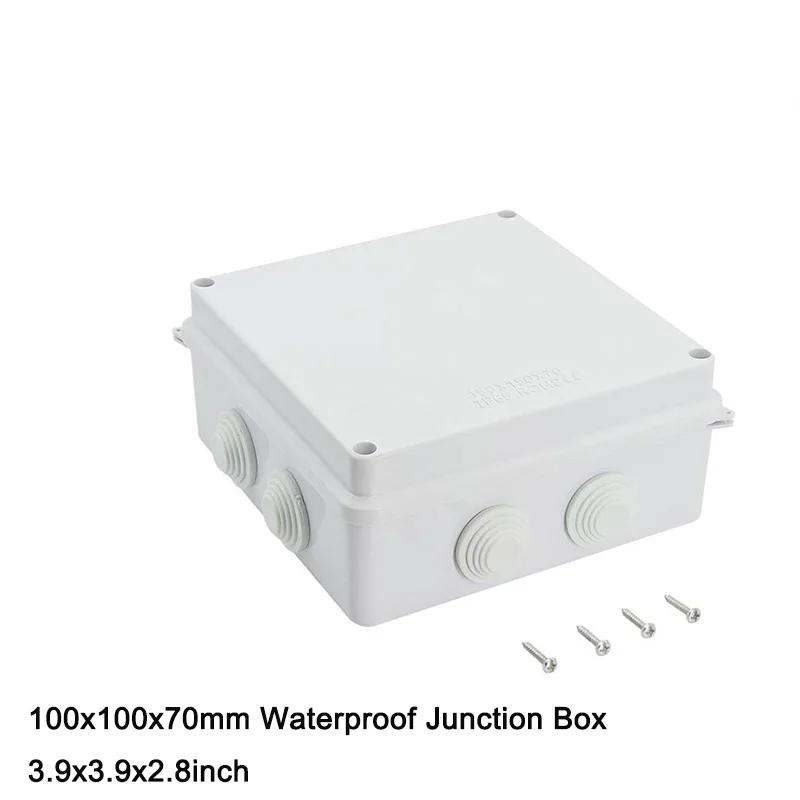 100x100x70mm ABS IP65 Junction Box CCTV Camera Switch Enclosure Plastic ...