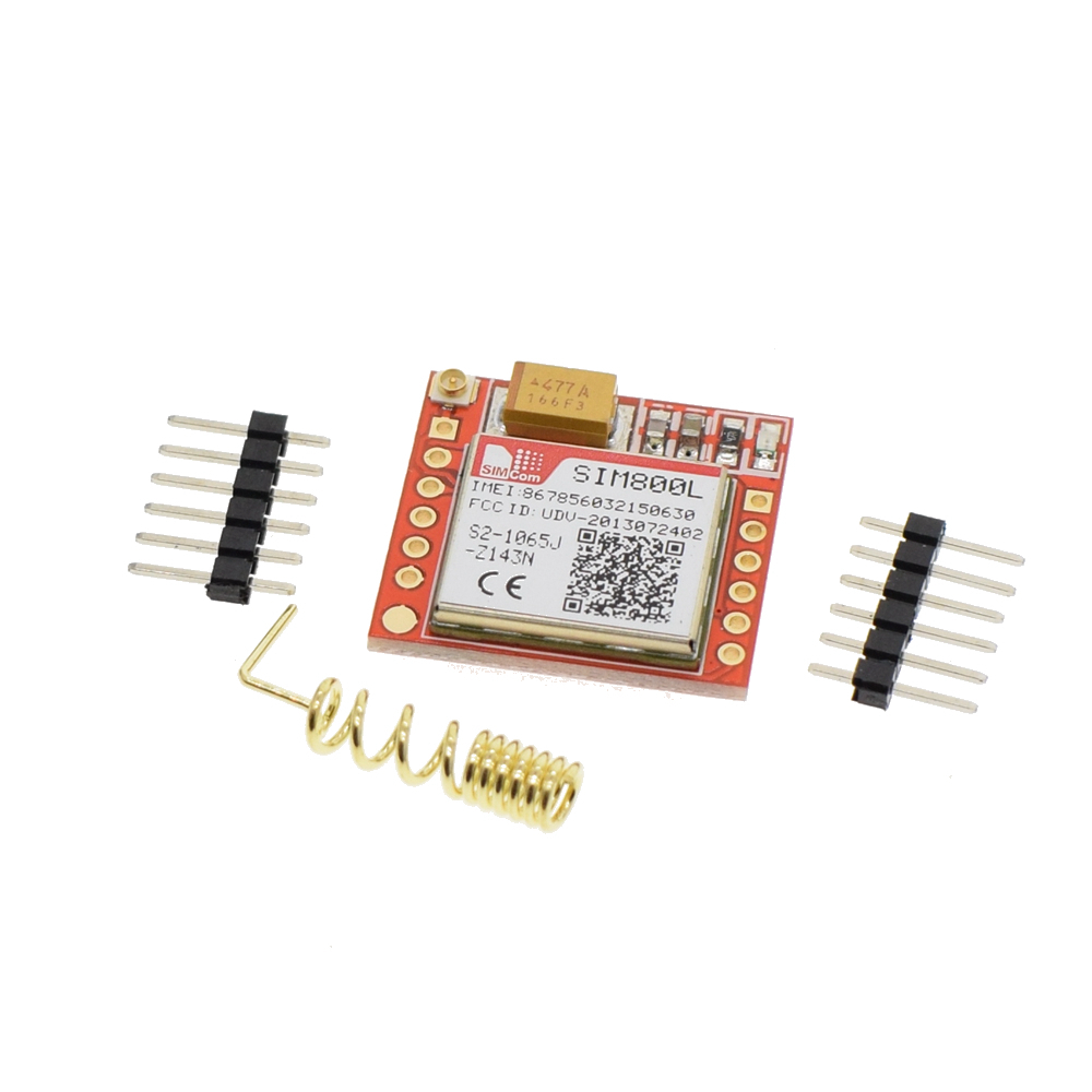 SIM800L GPRS GSM Module MicroSIM Card Core Board Quad-band TTL Serial ...