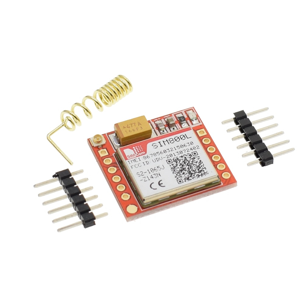 SIM800L GPRS GSM Module MicroSIM Card Core Board Quad-band TTL Serial ...