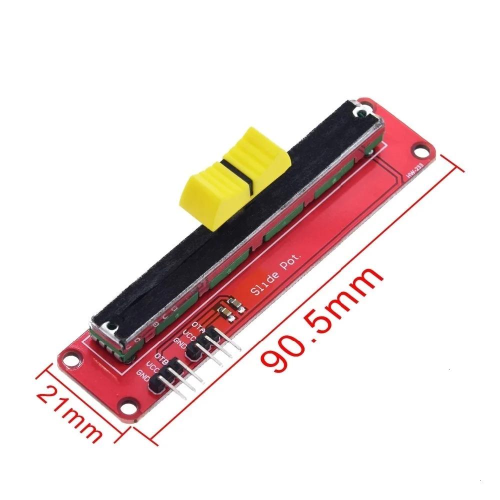 Slide Potentiometer 10k Linear Module Dual Output For Arduino Avr
