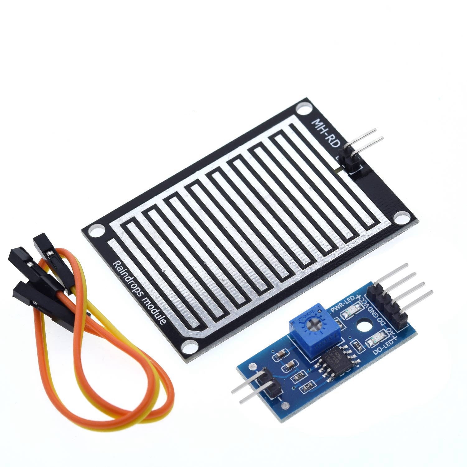 Snow Raindrops Detection Sensor Module Rain Weather Module Humidity For Arduino Ask Electronics
