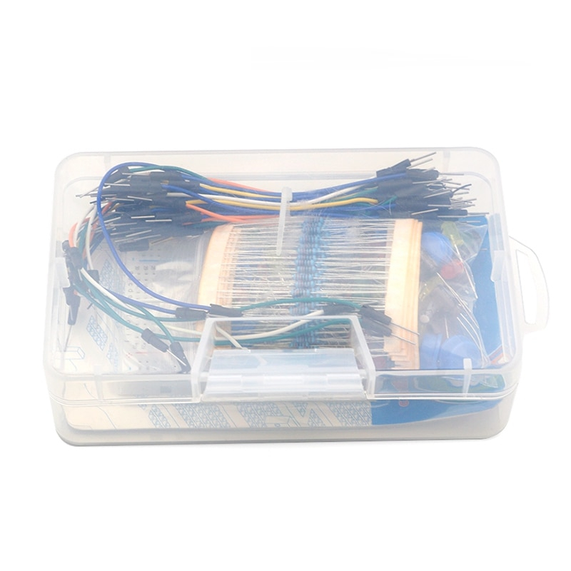 Starter Kit for arduino Resistor /LED / Capacitor / Jumper Wires ...