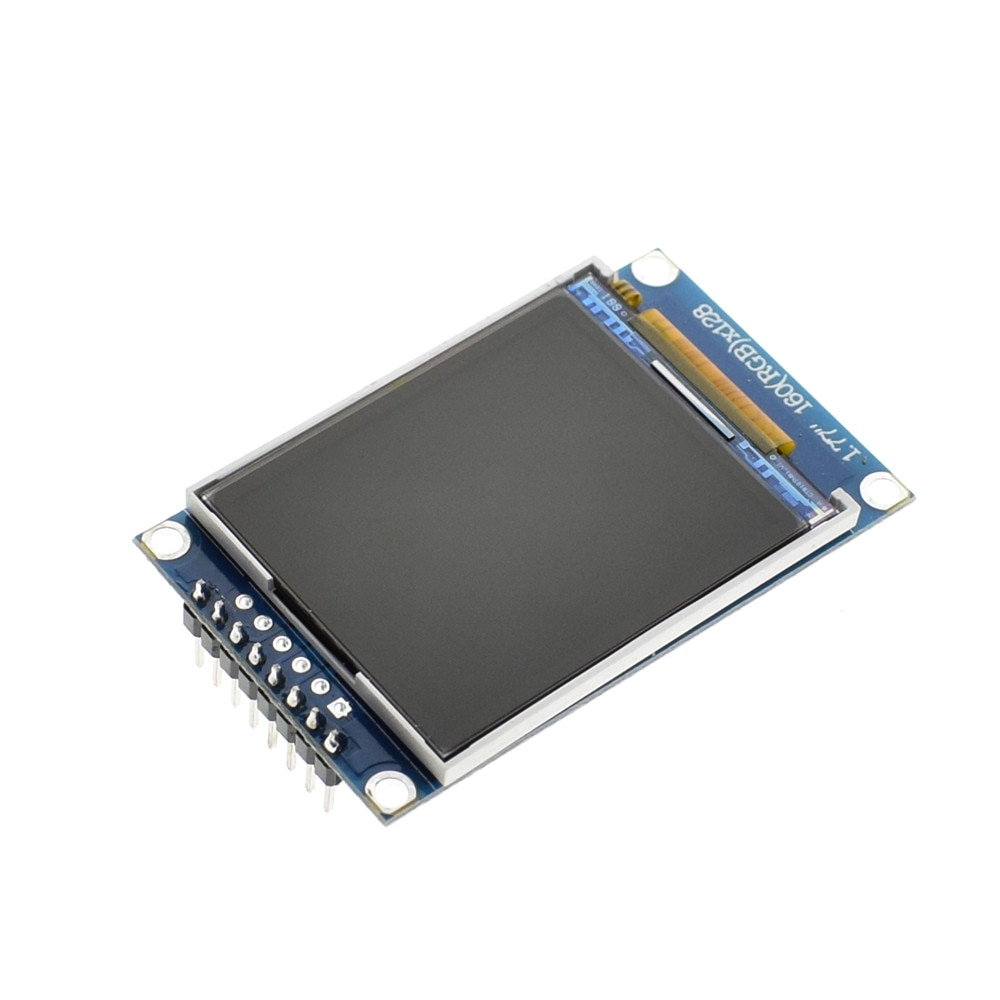 1pcs 1.77 inch TFT LCD screen 128*160 1.77 TFTSPI TFT color screen module serial port module ...