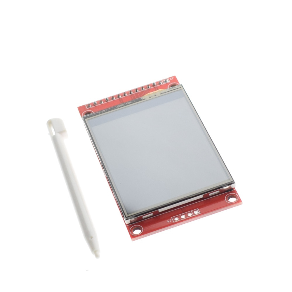 2.4" 240x320 SPI TFT LCD Serial Port Module+5V/3.3V PBC Adapter Micro SD ILI9341 White LED (with ...