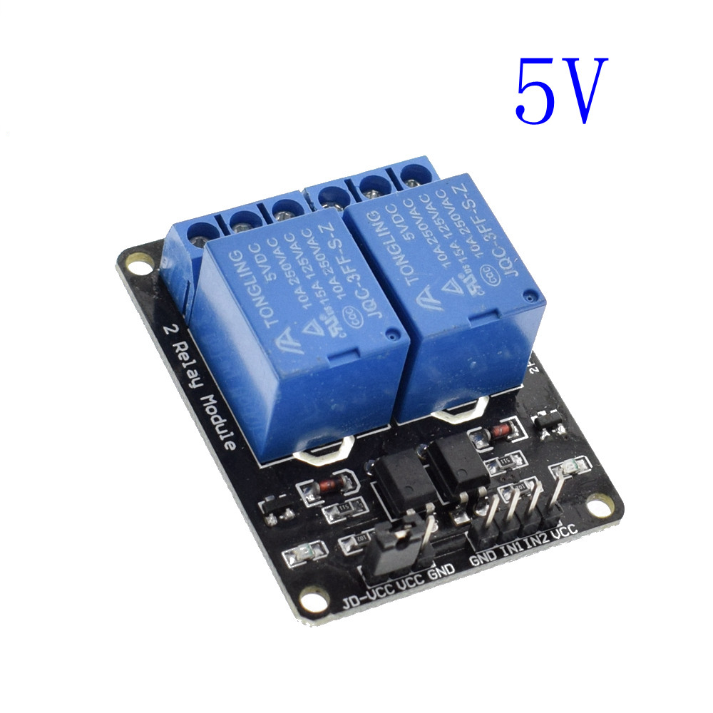 5v 12v 1 2 4 8 16 channel relay module with optocoupler. Relay Output 1 ...