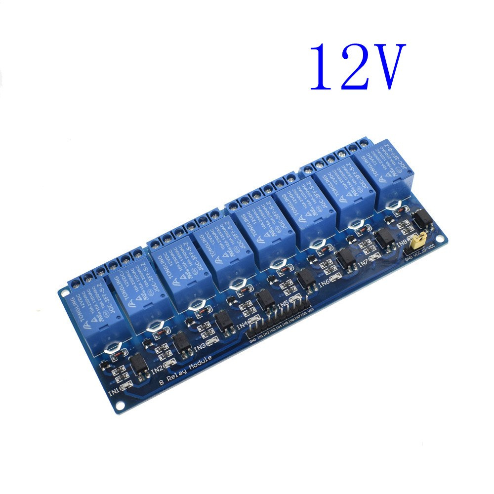 5v 12v 1 2 4 8 16 channel relay module with optocoupler. Relay Output 1 2 4 8 16-way relay ...