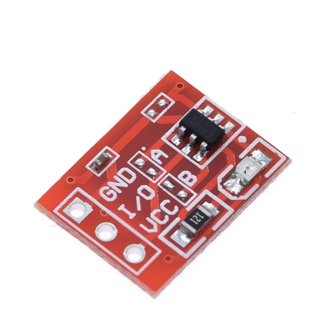 TTP223 Touch button Module Capacitor type Single Channel Self Locking ...