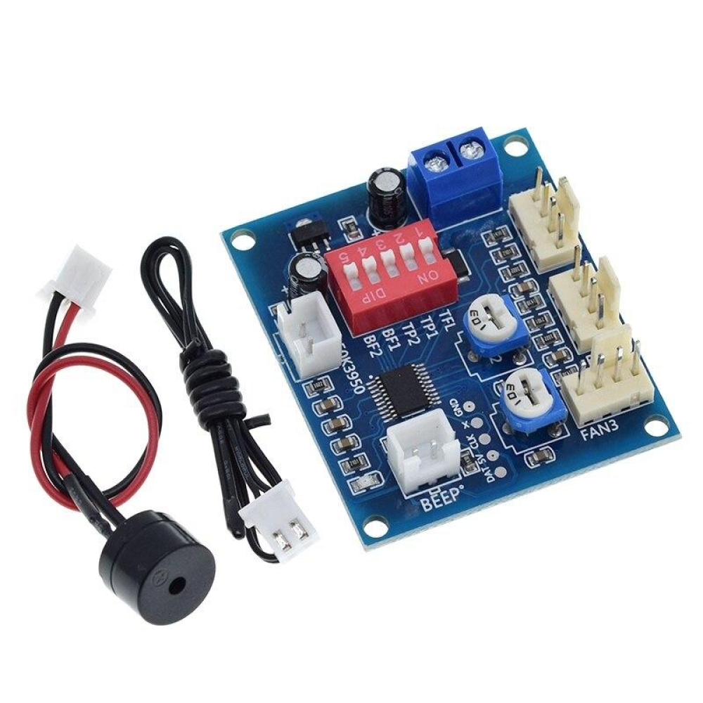 DC 12V 5A PWM PC CPU Fan Temperature Control Speed Controller Module ...