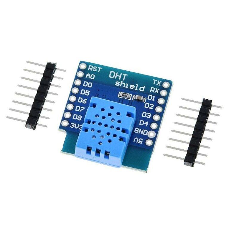 Dht Shield For Wemos D1 Mini Esp32 Mini Dht11 Single Bus Digital Temperature And Humidity Sensor