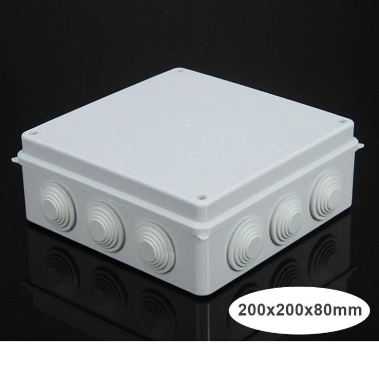 IP65 Wires Connection Box 200x200x80mm Waterproof Plastic Enclosure ...
