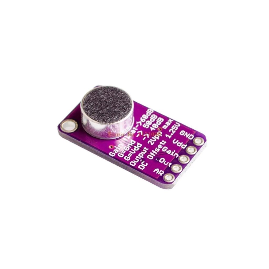 MAX9814 Electret Microphone Amplifier with Auto Gain Control (AGC) for ...